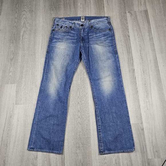 True Religion | Jeans | True Religion Ricky Super T Blue Jeans Size 38 ...